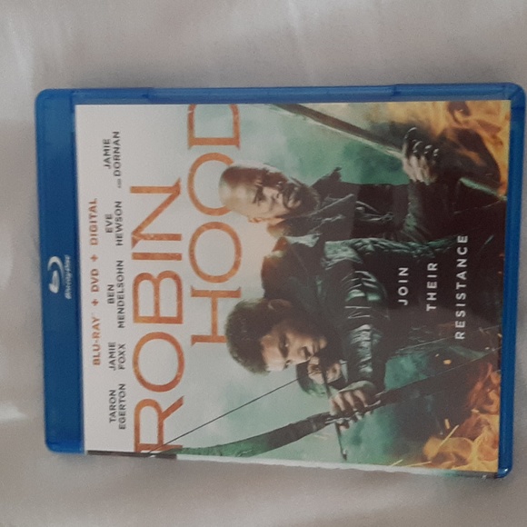 Media | Robin Hood Blu Ray And Dvd Combo | Poshmark